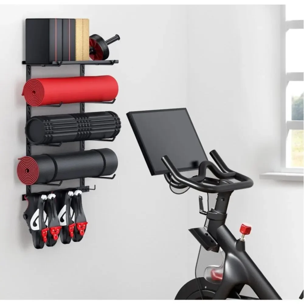 CROSTICE | Other | Crostice Wall Mounted Home Gym Storage Rack Yoga Mat ...